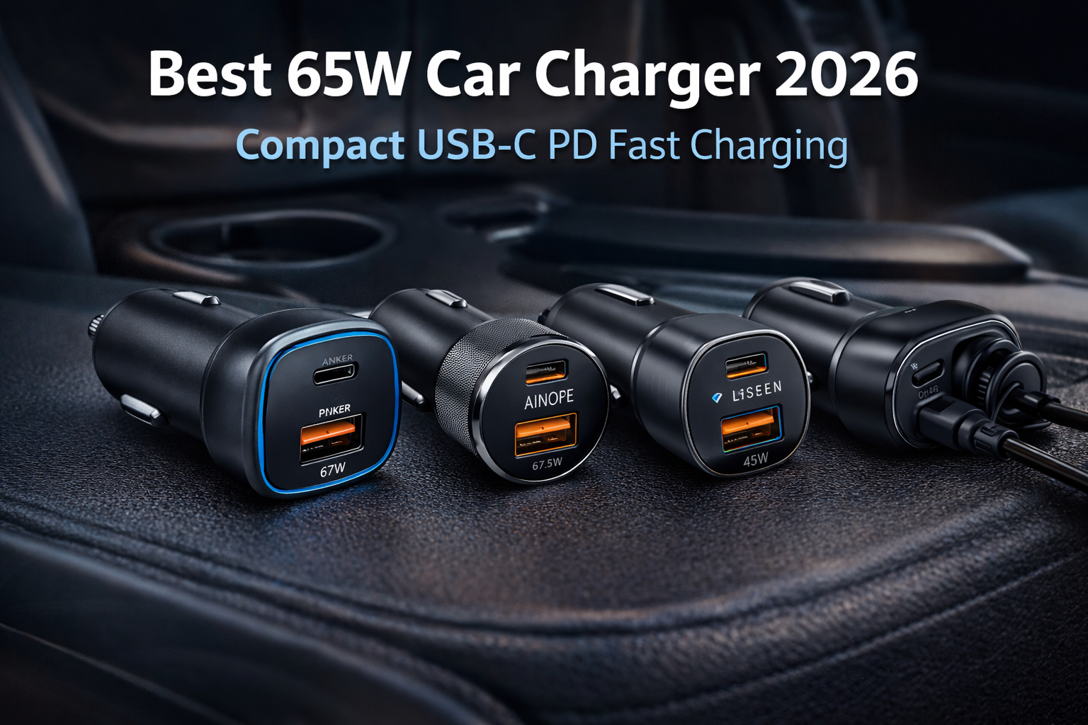 Best 65W Car Charger 2026 – Fast USB-C PD for iPhone, iPad & Compact ...
